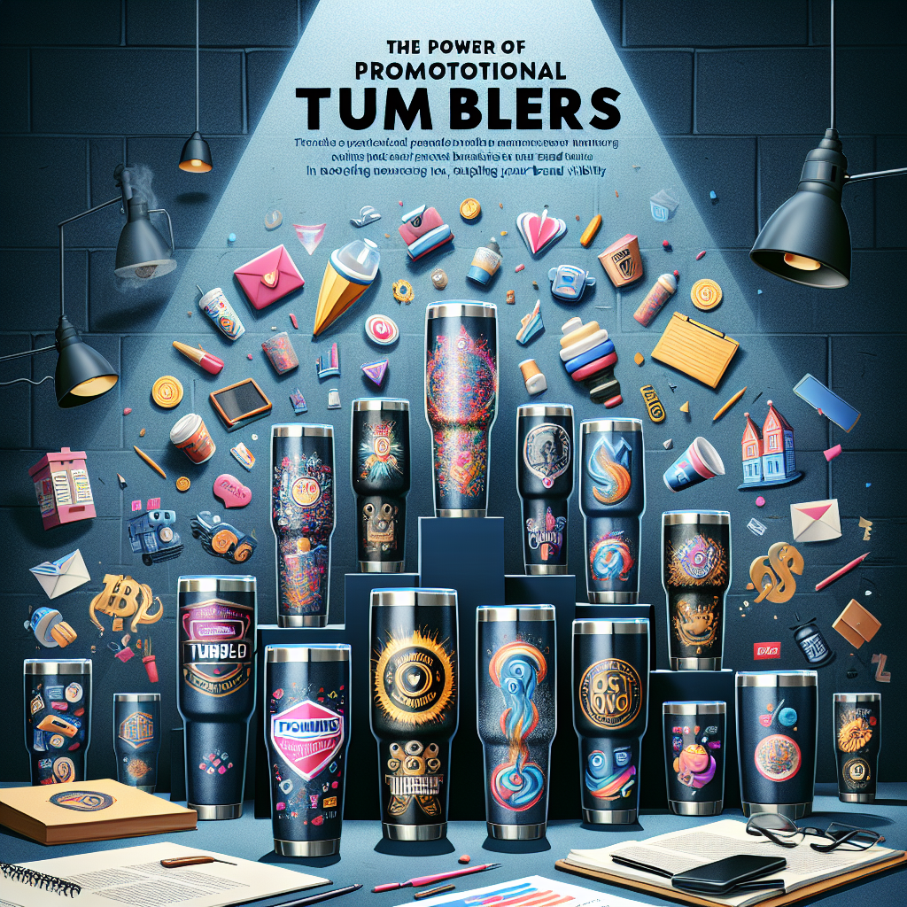 The Power of Promotional Tumblers with Logo: Boosting Brand Visibility ...